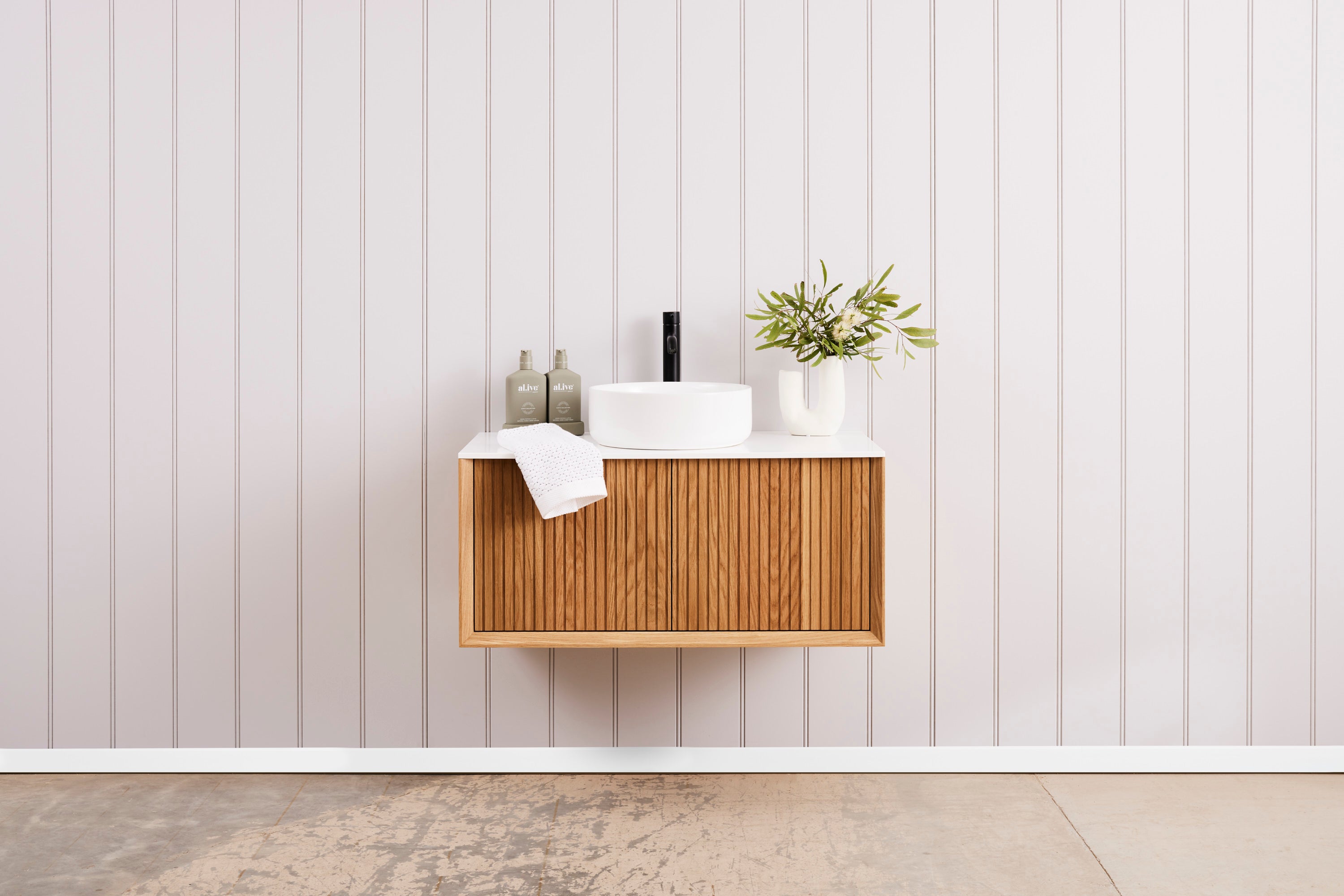 Archer Timber Vanity – Kariko