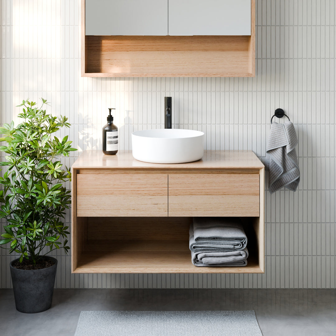 Henne Timber Vanity – Kariko