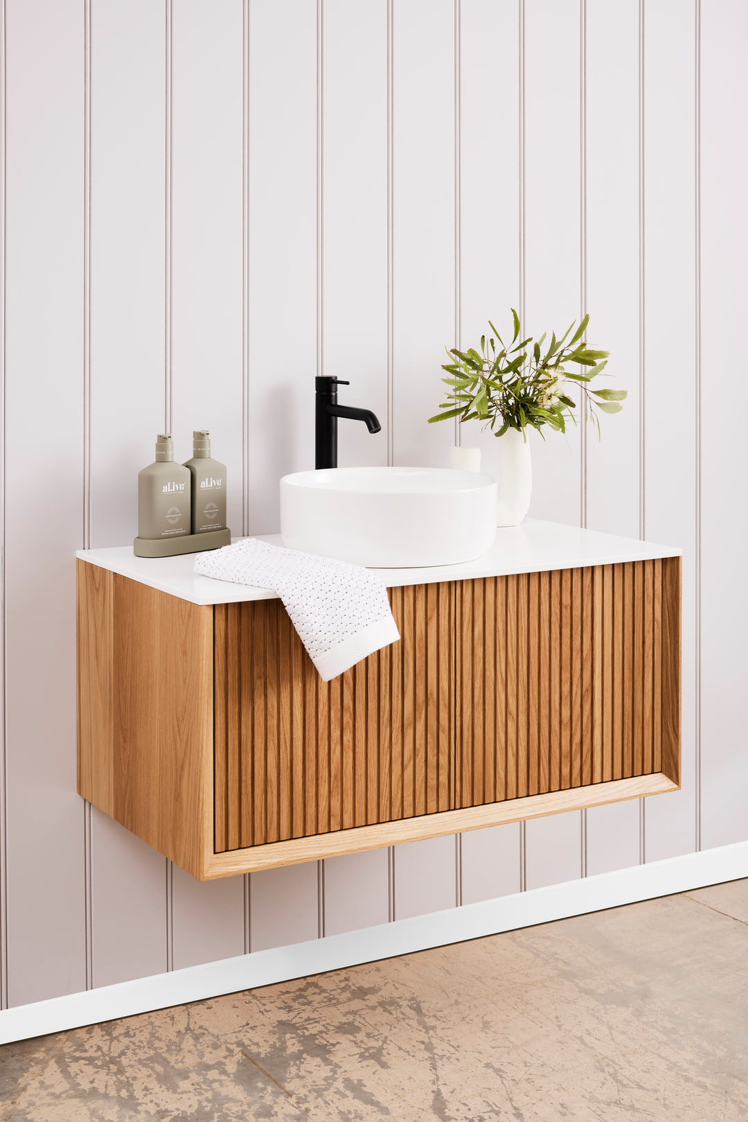Archer Timber Vanity – Kariko